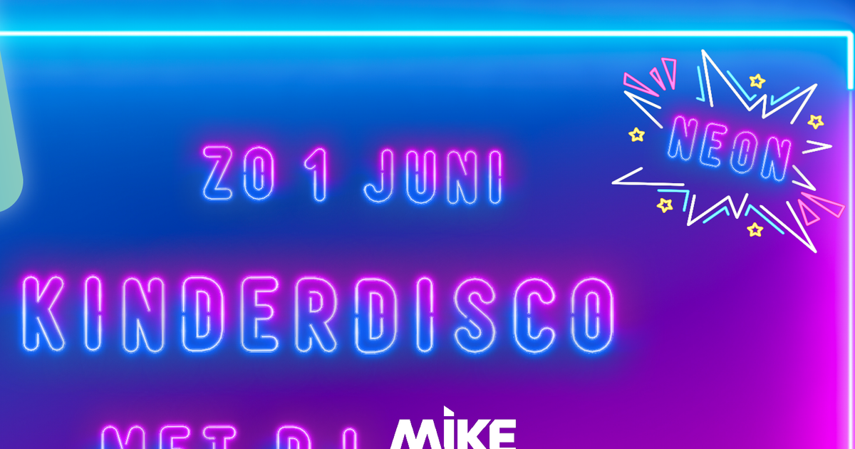 Stoep Kids Kinderdisco groot succes! · Theater de Stoep
